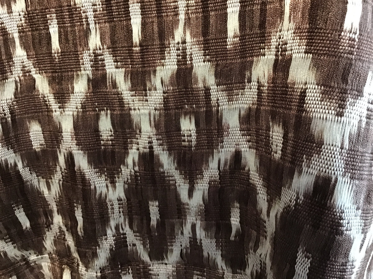 Shawl Brown Honeycomb Shawl – Resilient Threads Guatemala